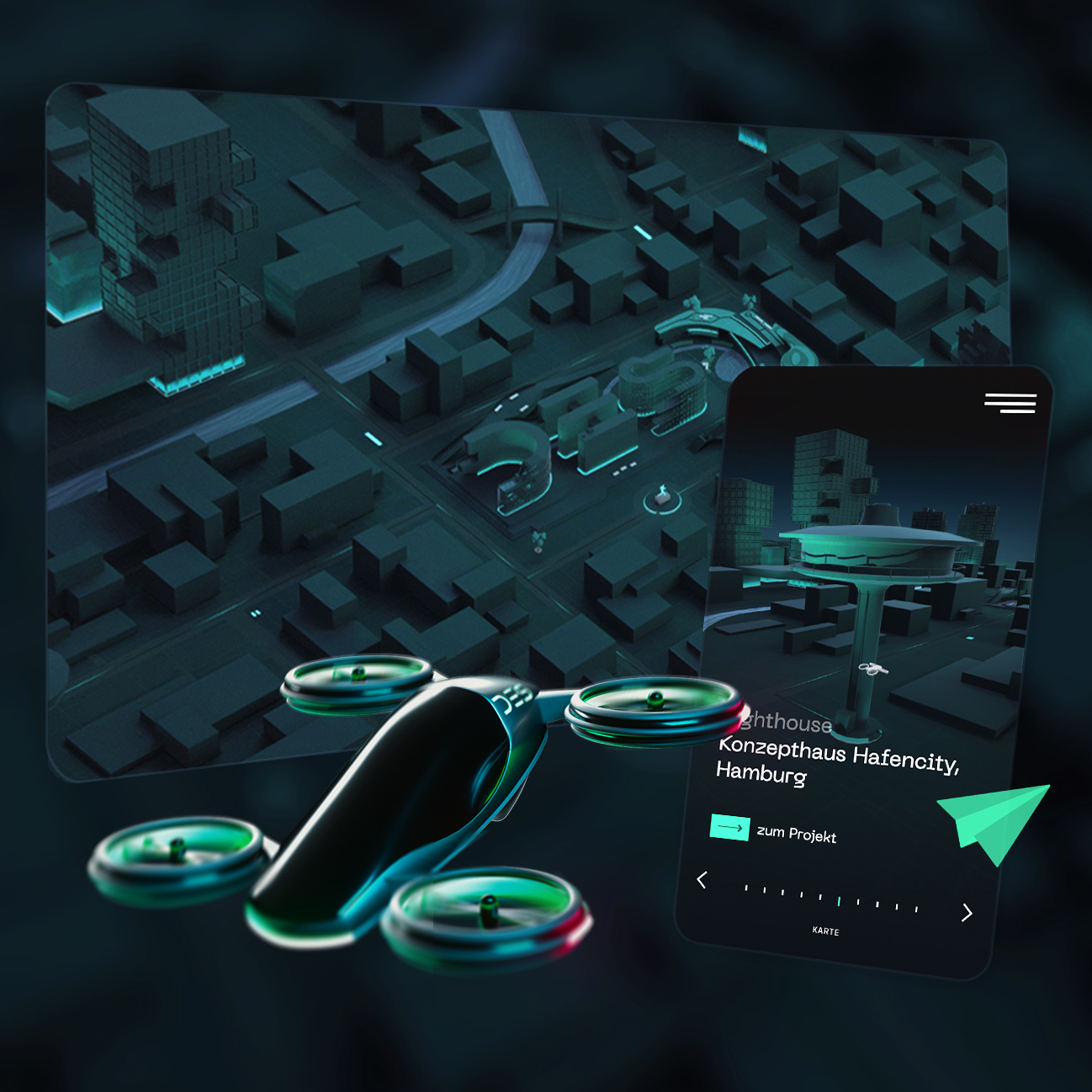 DES 3D Portfolio Website as WebGL Experience