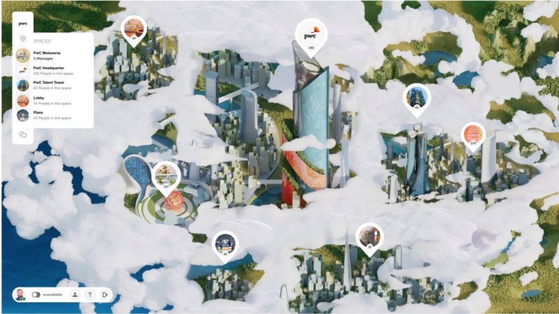 PwC Virtual Spaces - Business Metaverse Solution