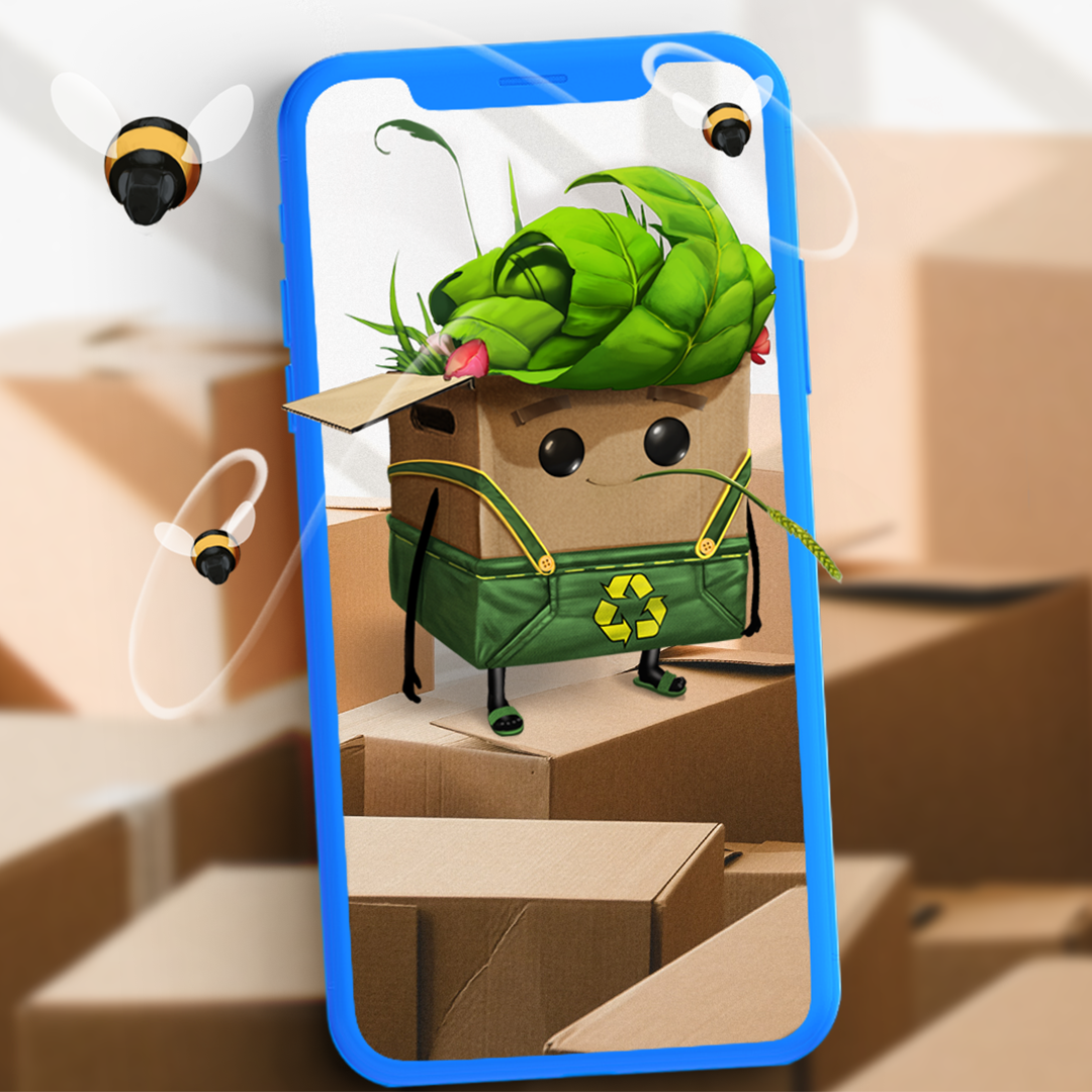 Storytelling through an AR Character