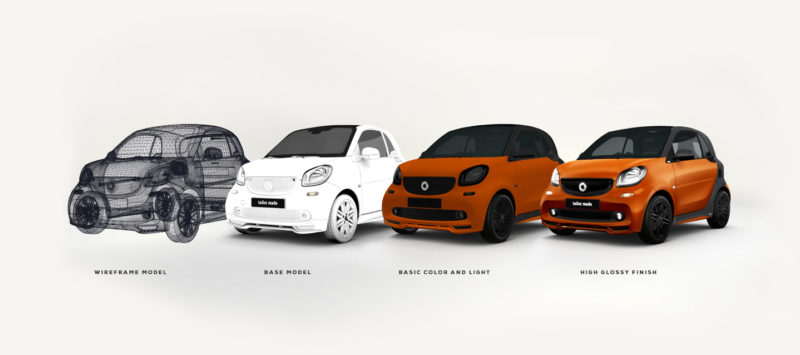 smart 3D Car Configurator in WebGL