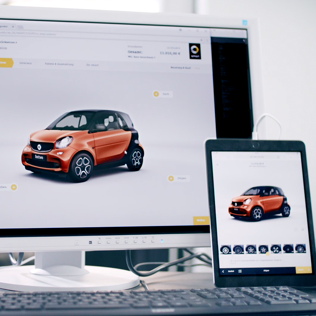 Highend 3D Car Configurator in WebGL