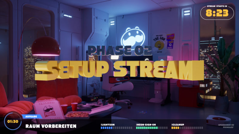 Twitch Pre-Stream-Experience for Pringles